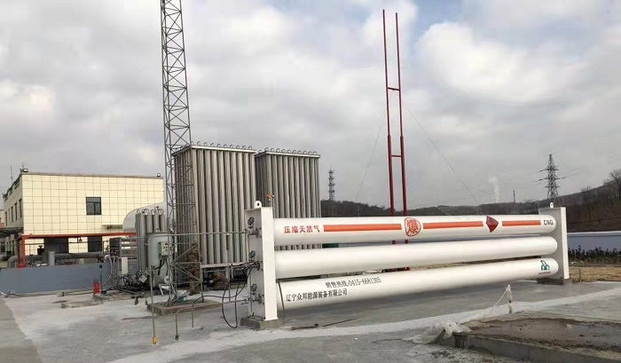 L-CNG Refueling High Pressure CNG Filling Station